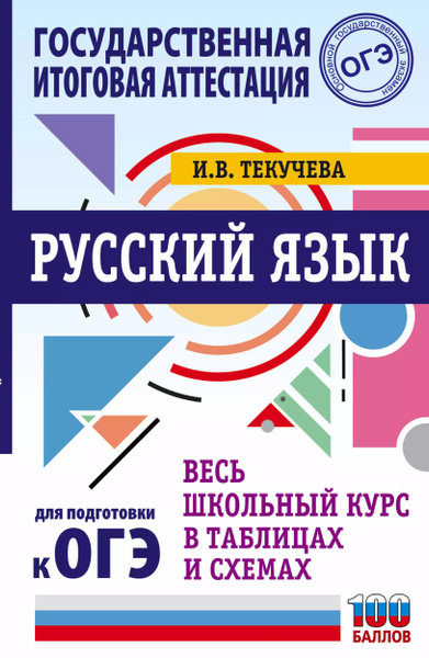 Русский язык. Весь школьный курс в таблицах и схемах для подготовки к ...