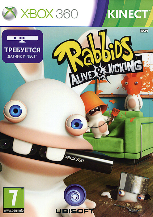 Raving Rabbids: Alive & Kicking (Xbox 360) — купить в интернет-магазине ...