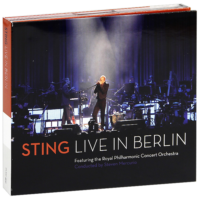 CD + DVD Sting. Live In Berlin (CD + DVD) — купить в интернет-магазине ...