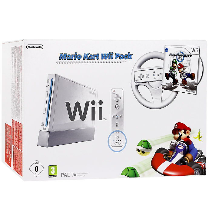 Характеристики Игровая консоль Nintendo Wii + игра "Wii Mario Kart ...