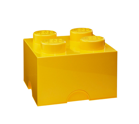 4003 ящик желтый для хранения игрушек 4 LEGO — купить в интернет ...