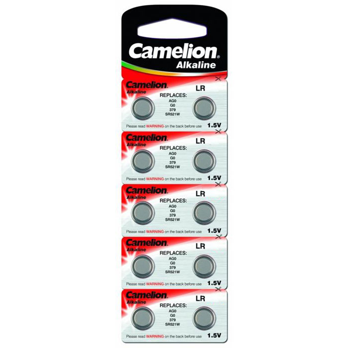 Camelion G10 BL-10 (AG10-BP10, 389A/LR1130/189) батарейка для часов, 10 ...
