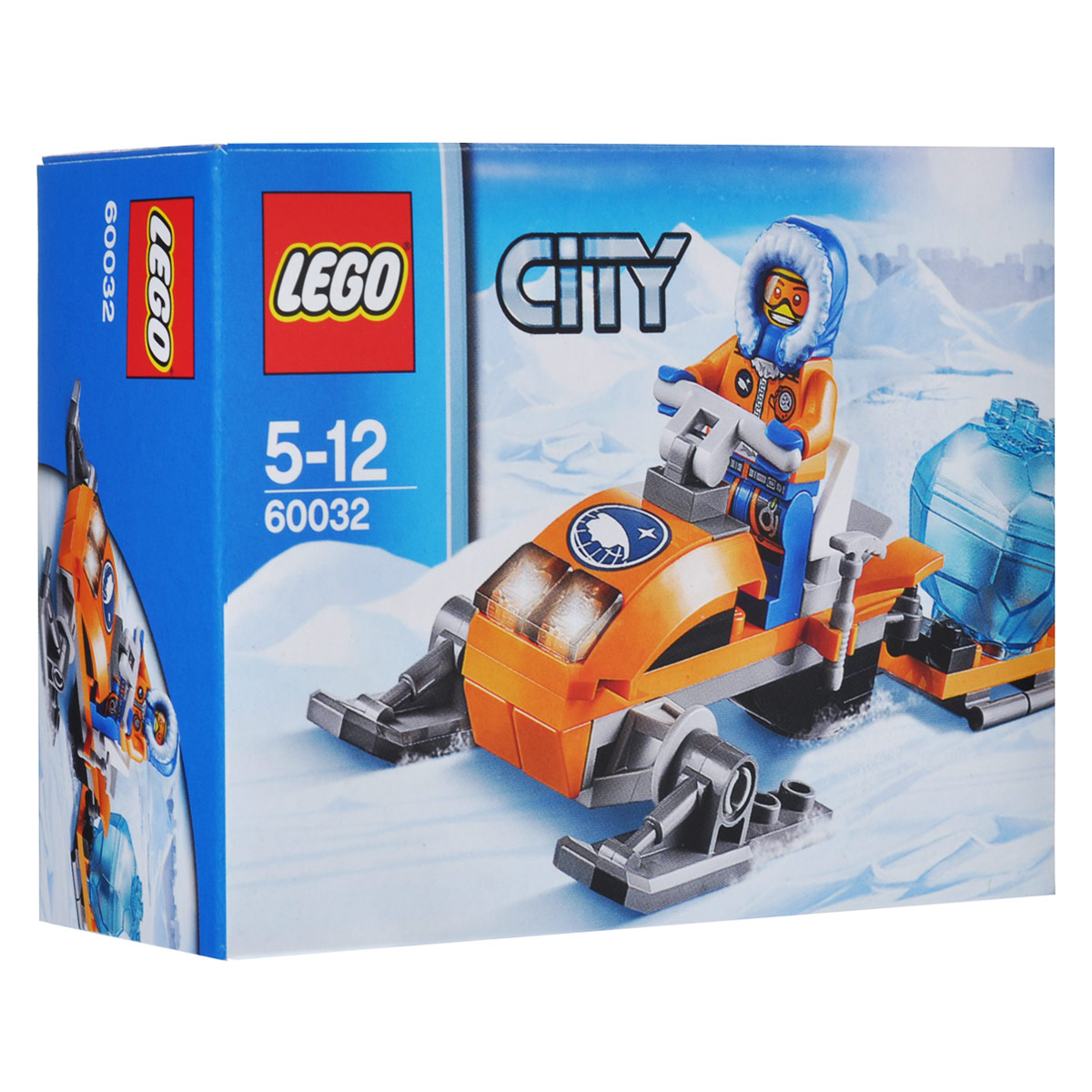 LEGO City Конструктор Арктический снегоход 60032 - купить с доставкой ...