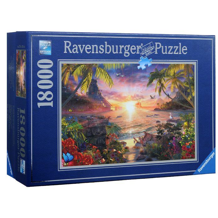 Ravensburger Райский закат. Пазл, 18000 элементов — купить в интернет ...