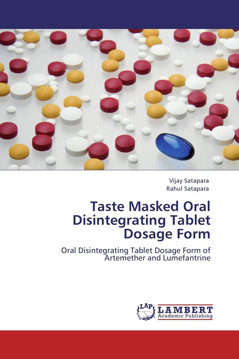 Taste Masked Oral Disintegrating Tablet Dosage Form - купить с ...