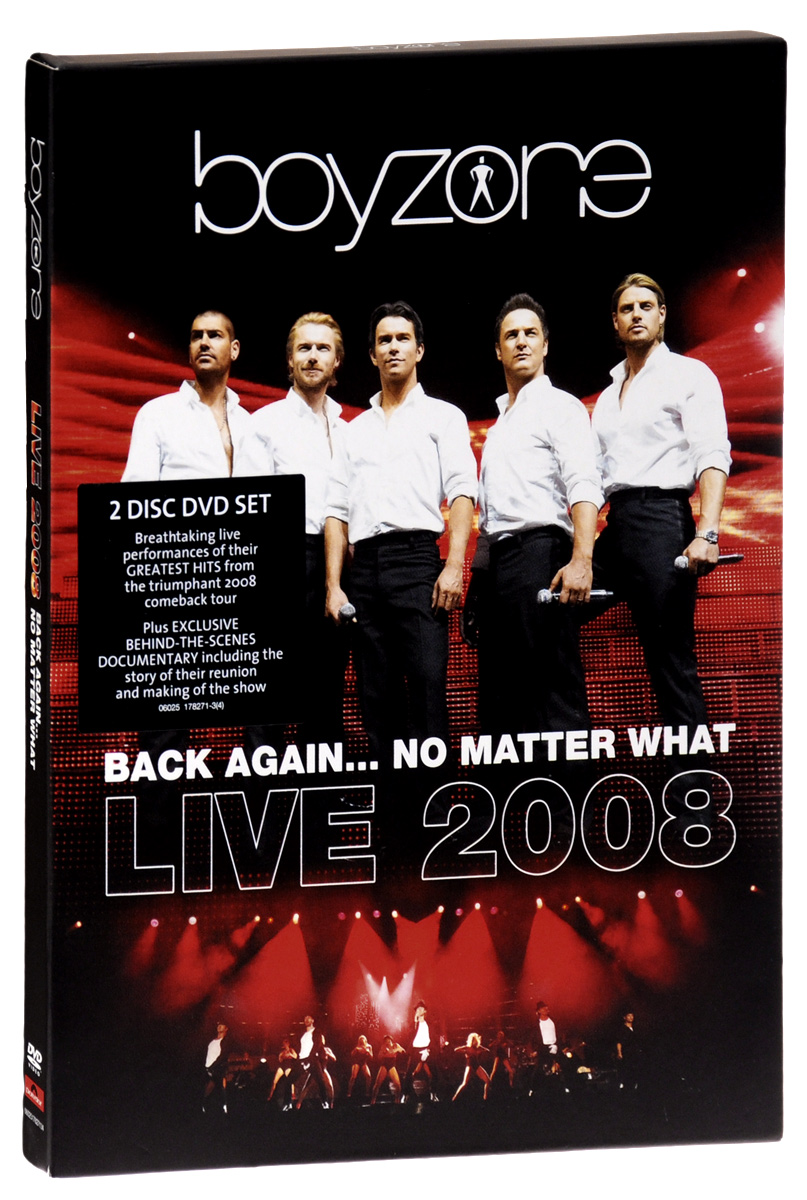 Boyzone / Back Again - No Matter What / Live 2008 (2 DVD) - купить с ...