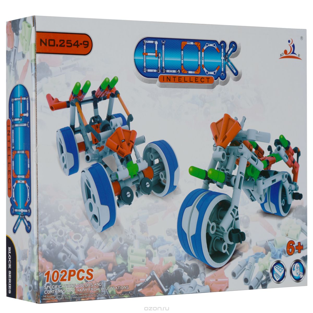 Intellect Block Конструктор 254-9 — купить в интернет-магазине OZON с ...
