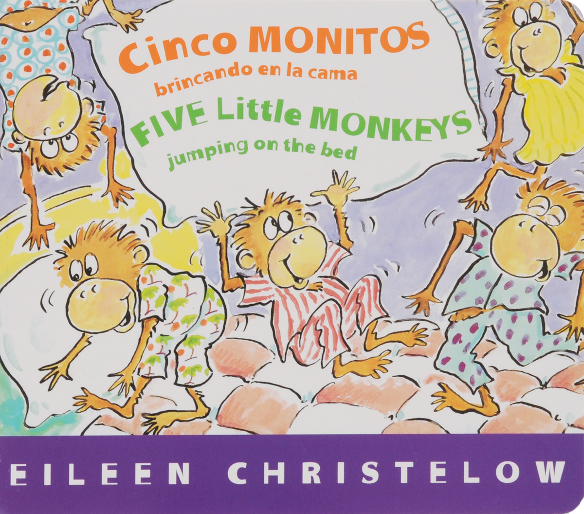 Cinco Monitos Brincando En La Cama/Five Little Monkeys Jumping on the ...