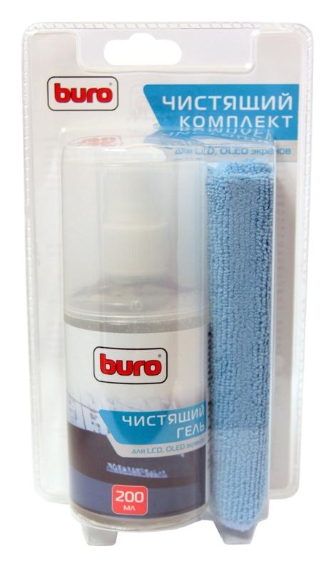 Чистящий набор для экранов ЖК мониторов Buro BU-Glcd, 200 мл — купить в ...