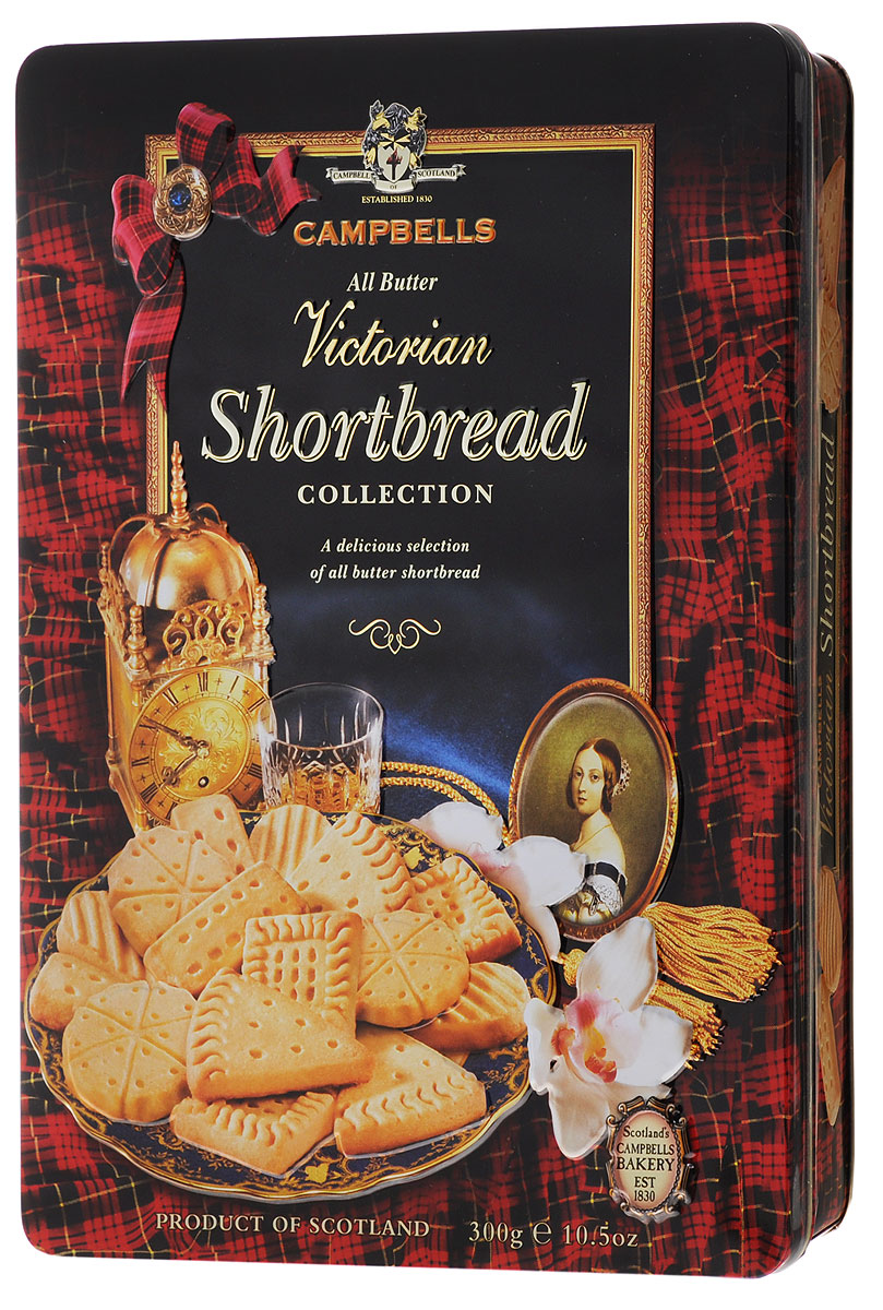 Campbells Victorian Shortbread печенье песочное, 300 г — купить в ...