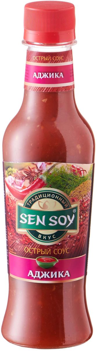 Sen Soy Соус острый Аджика, 310 г - купить с доставкой по выгодным ...