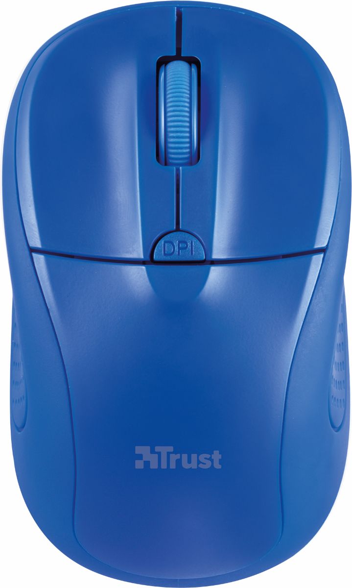 Мышь беспроводная Trust Primo Wireless Mouse 20786, синий - купить по ...