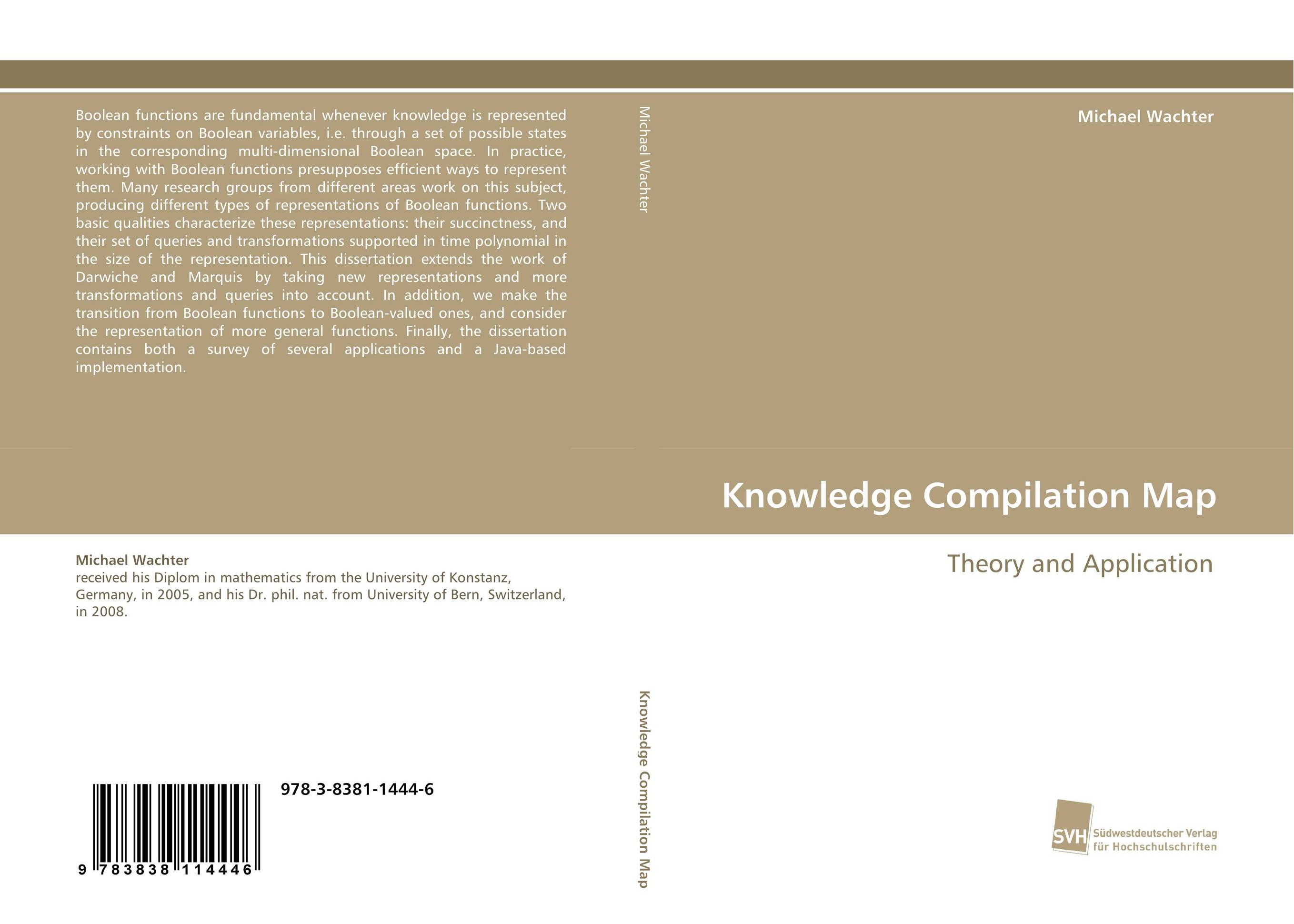 Книга "Knowledge Compilation Map" – купить книгу ISBN 9783838114446 с ...