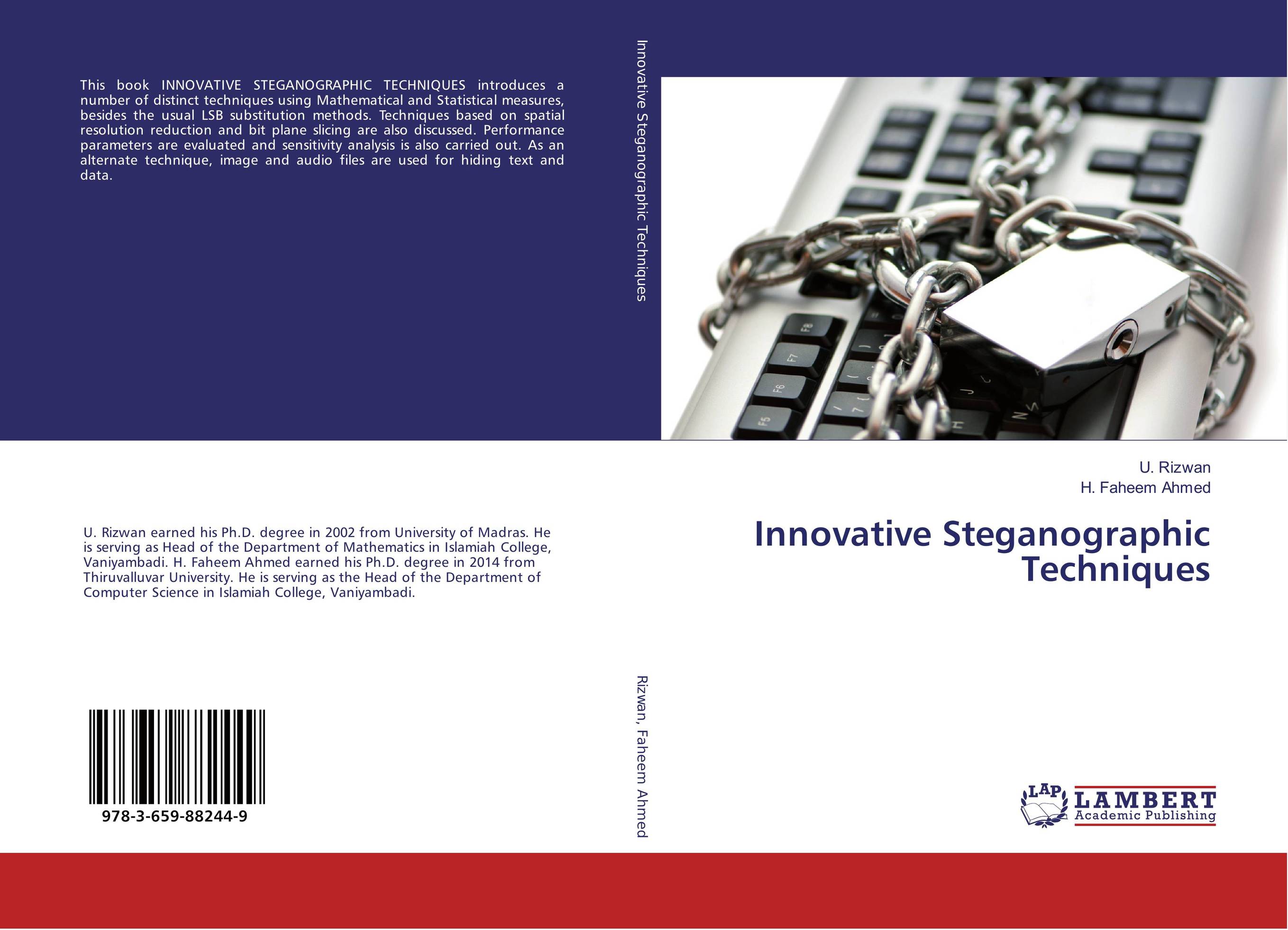 Книга "Innovative Steganographic Techniques" – купить книгу ISBN 9783659882449 с быстрой ...