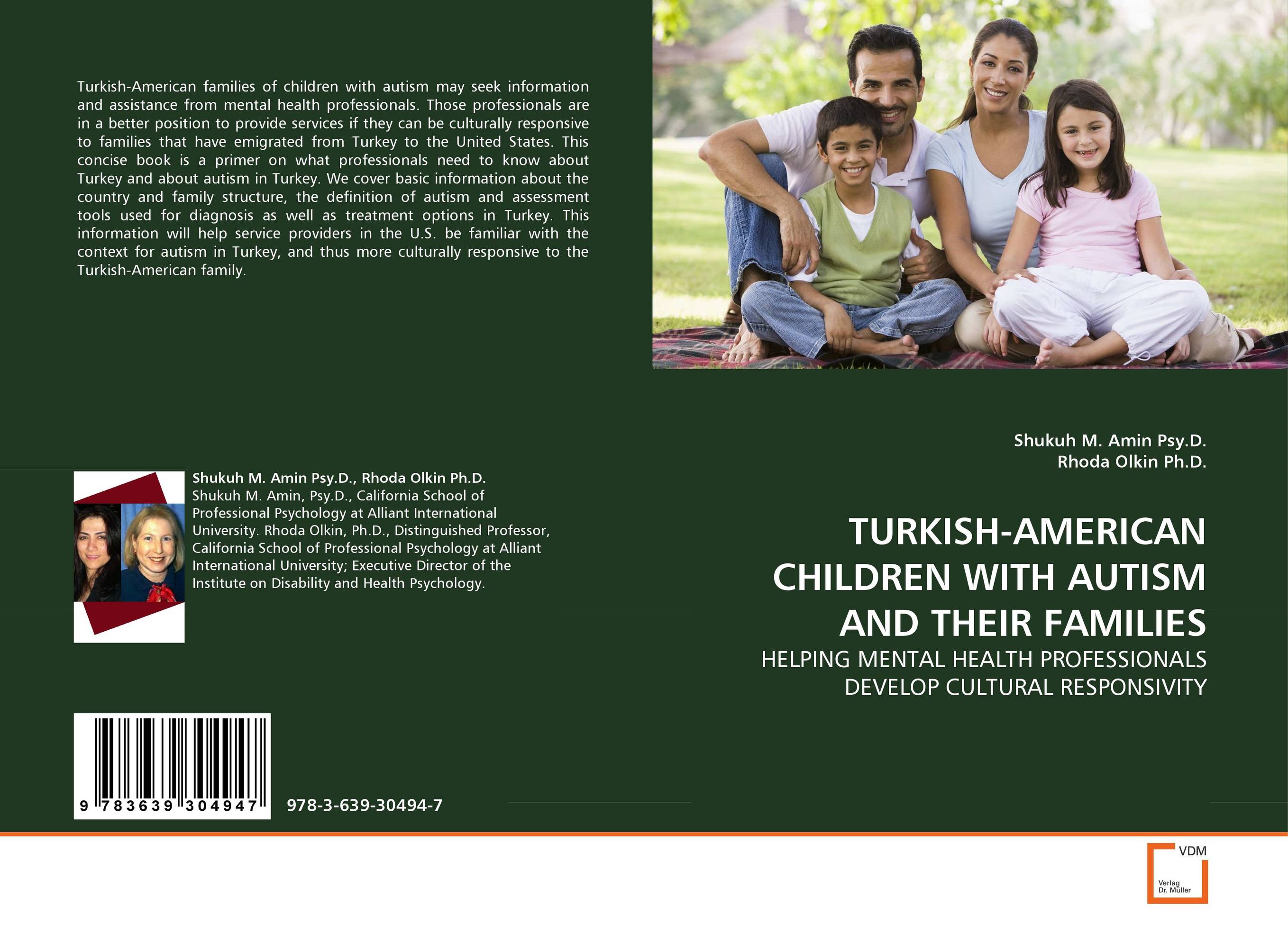 Книга "TURKISH-AMERICAN CHILDREN WITH AUTISM AND THEIR FAMILIES ...