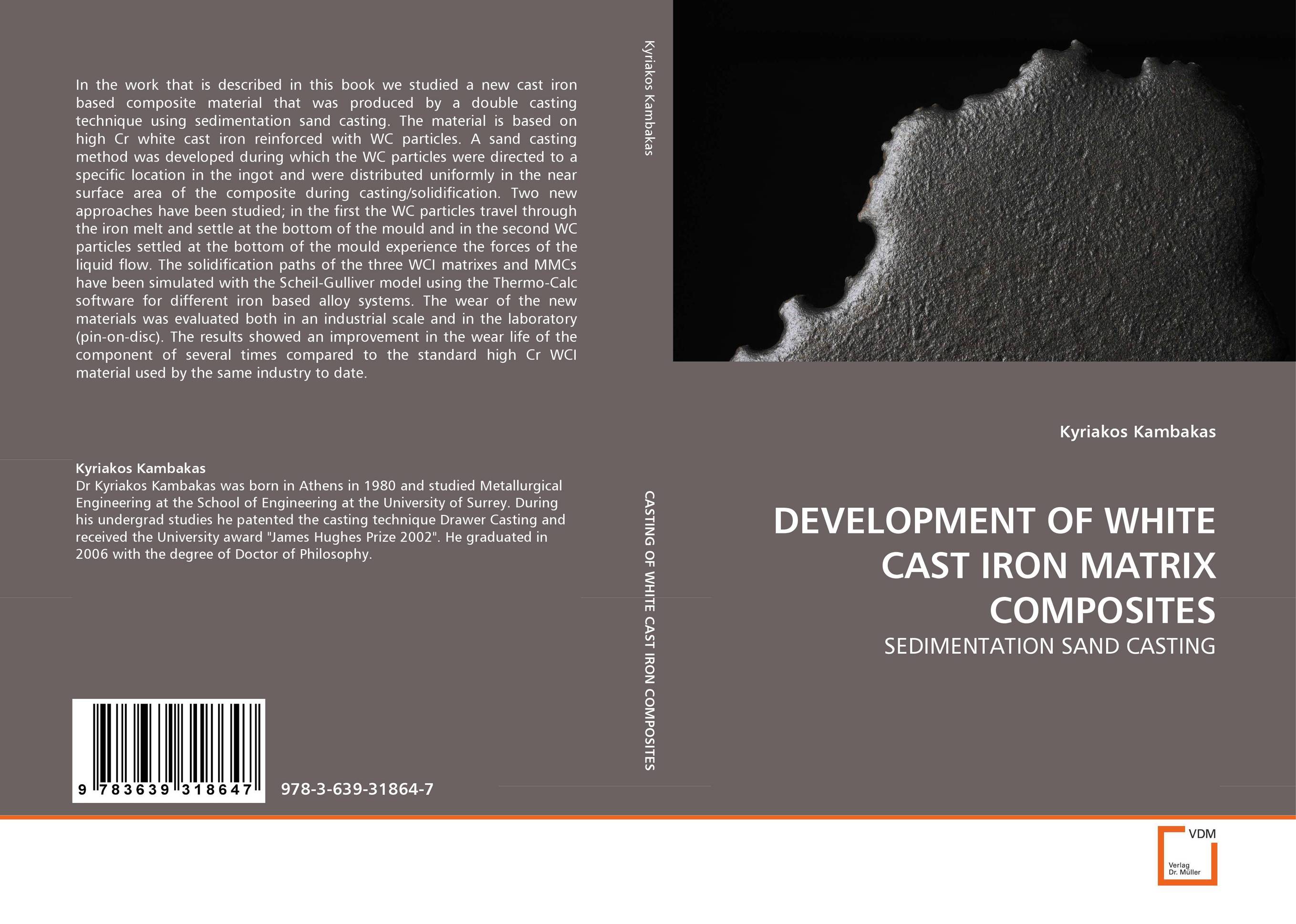 Книга "DEVELOPMENT OF WHITE CAST IRON MATRIX COMPOSITES" – купить книгу ...