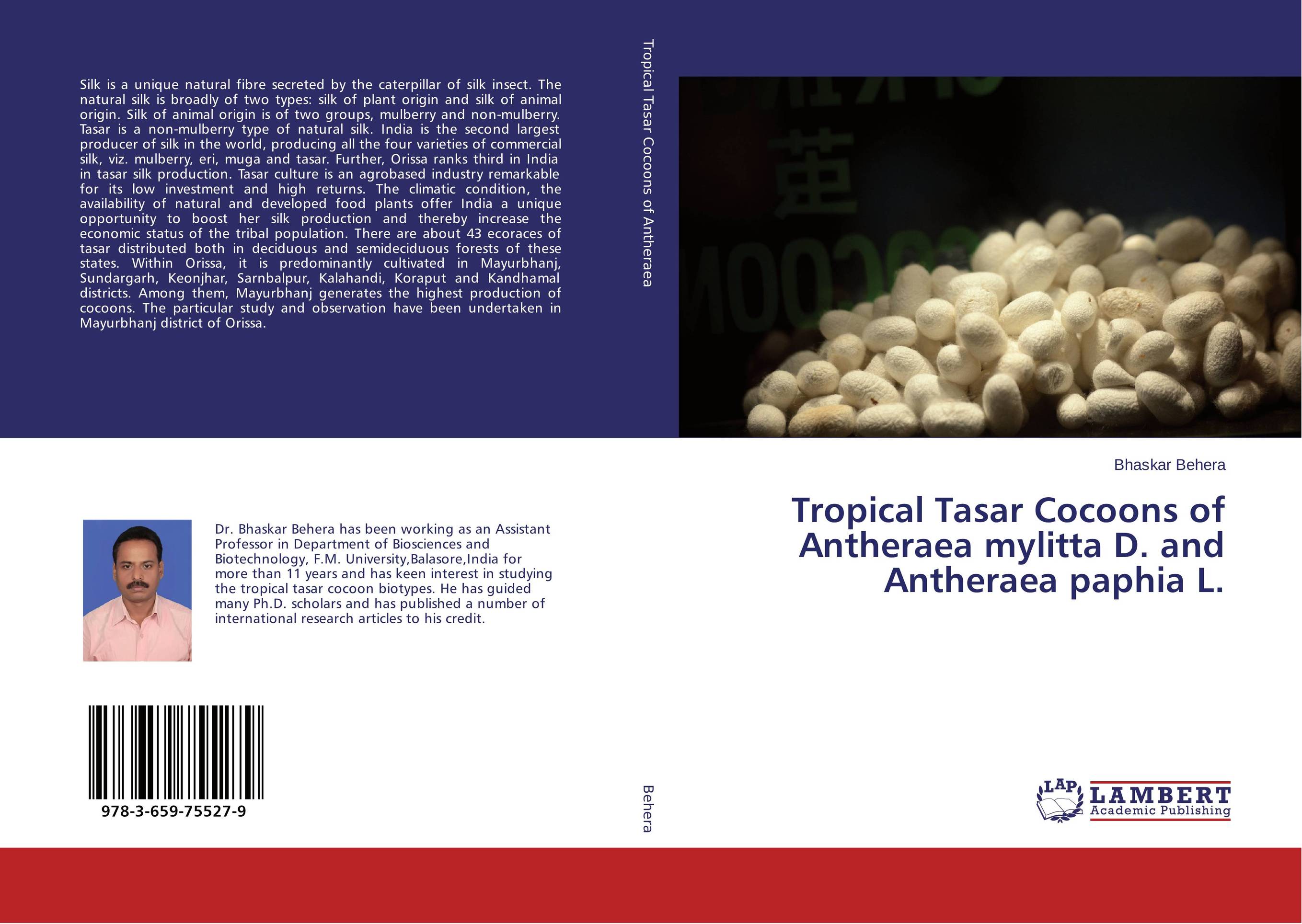 Характеристики Tropical Tasar Cocoons of Antheraea mylitta D. and ...