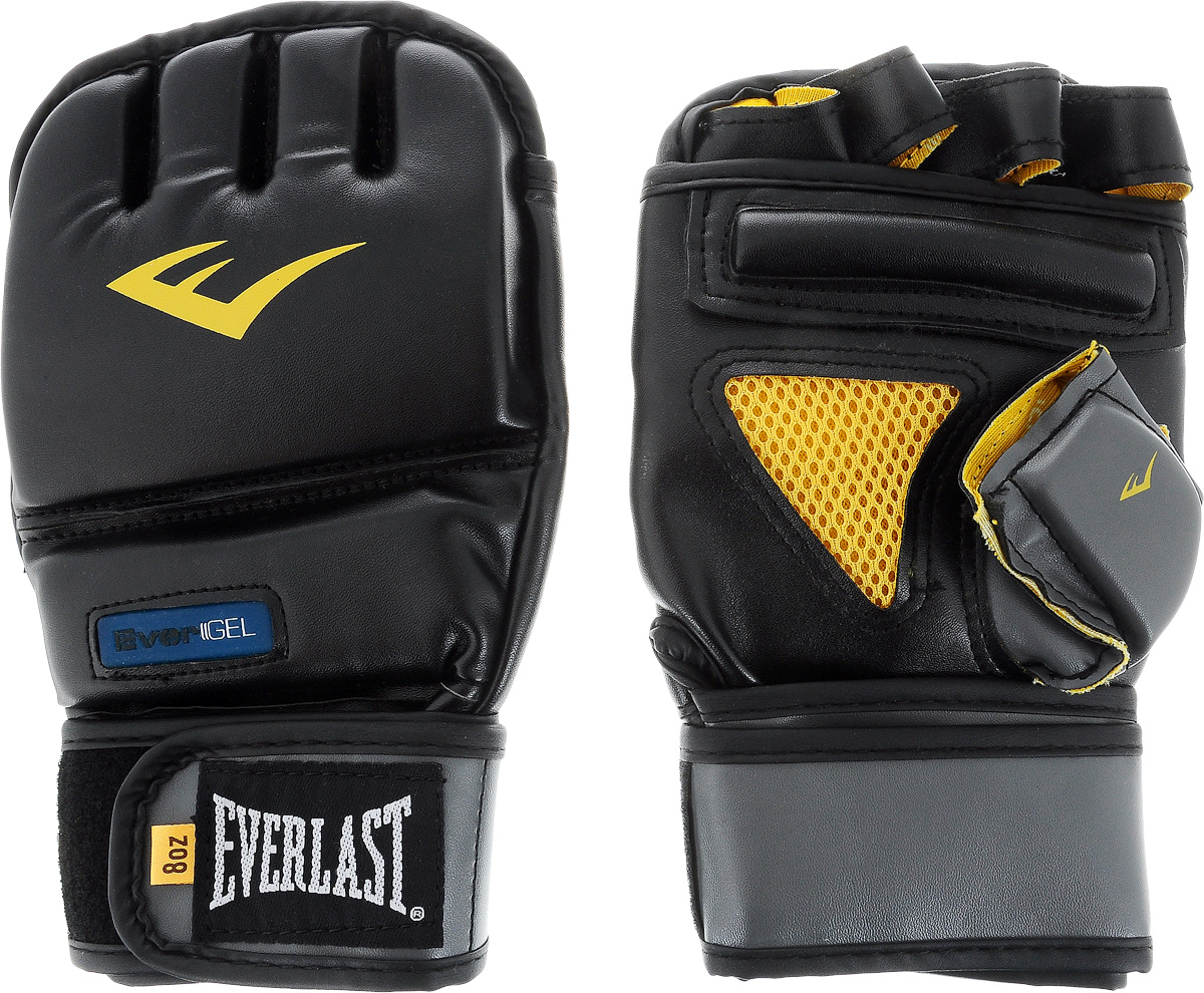 Перчатки для единоборств Everlast Перчатки снарядные Everlast "PU Gel ...