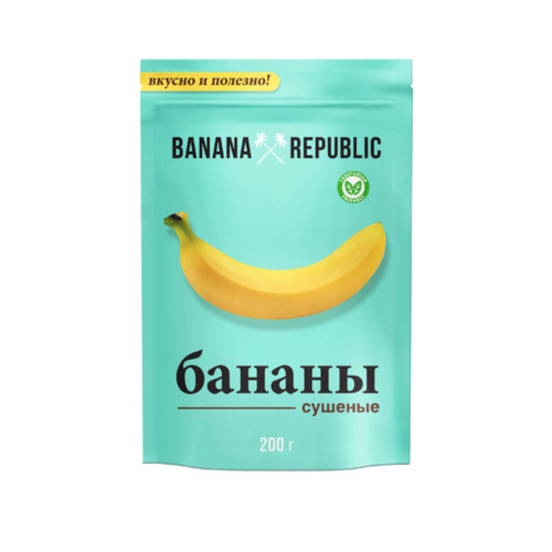 Banana Republic банан сушеный, 200 г — купить в интернет-магазине OZON ...