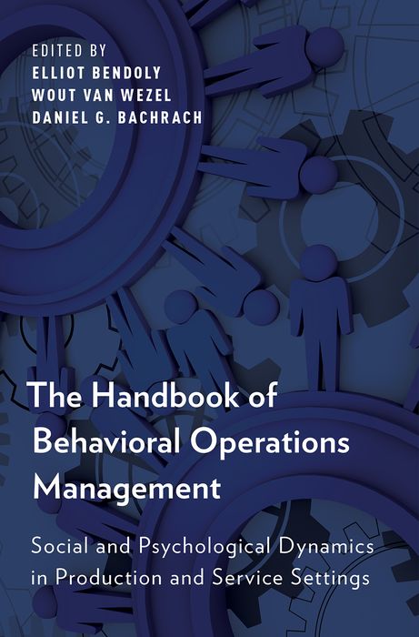 The Handbook of Behavioral Operations Management - купить с доставкой ...