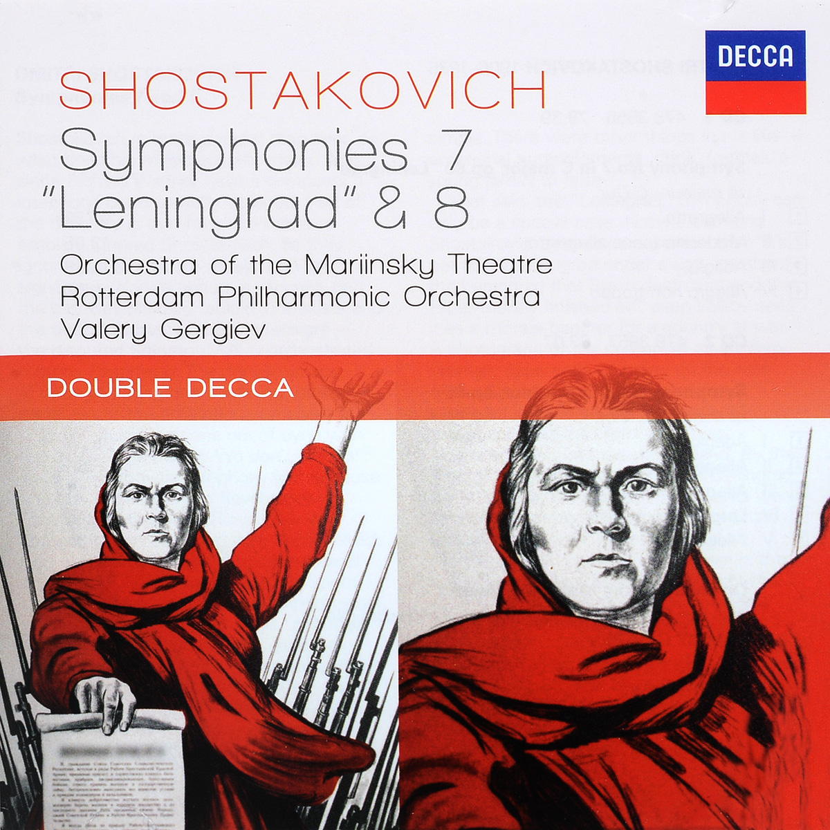Характеристики Audio CD Shostakovich. Symphony 7 "Leningrad"; Symphony 8 - Valery Gergiev (2 CD ...