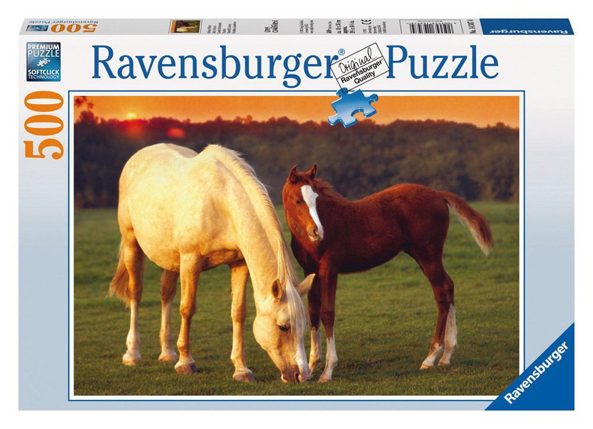 Ravensburger Пазл Красивые лошади — купить в интернет-магазине OZON с ...