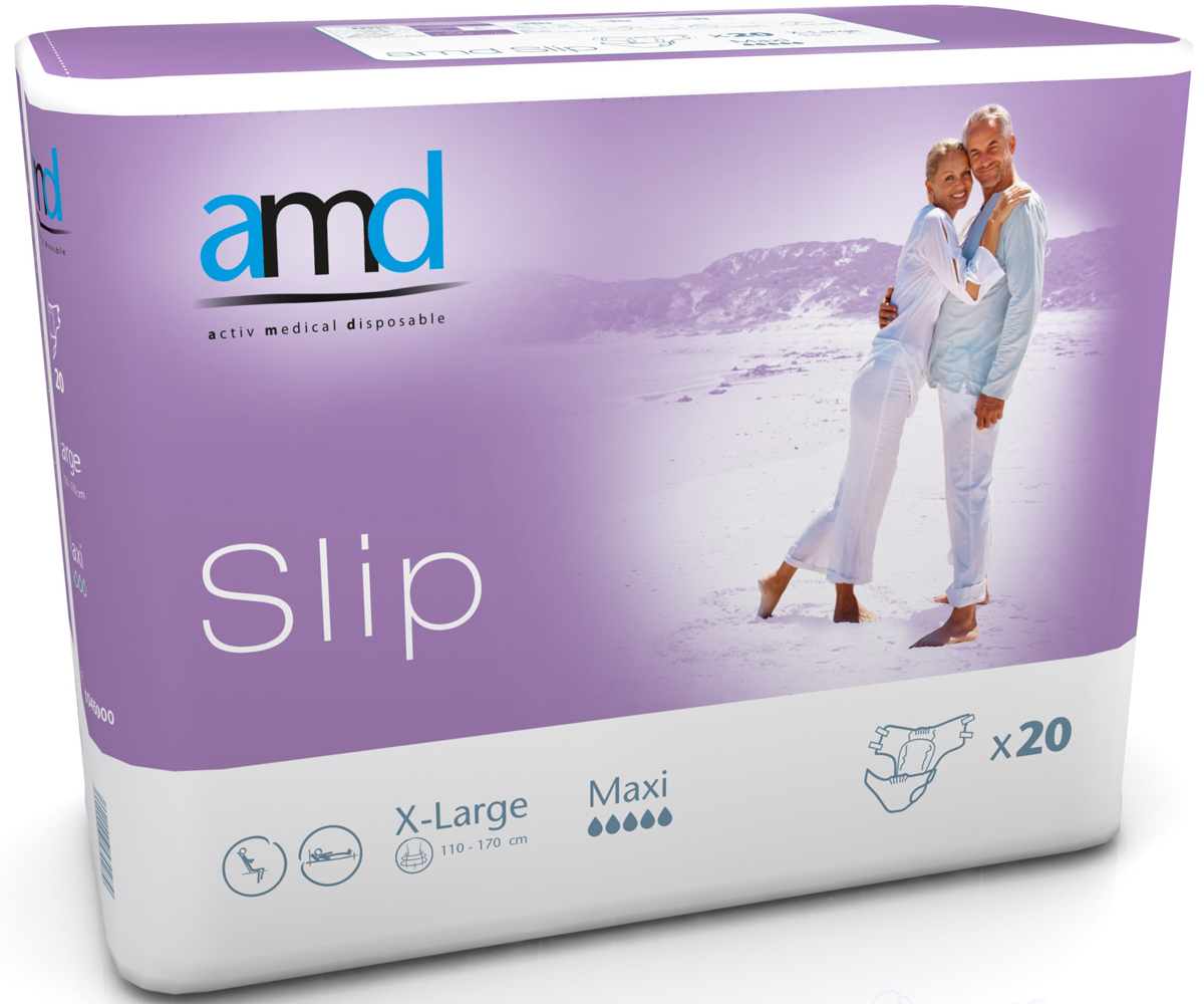 AMD Подгузники для взрослых Slip XL Maxi 20 шт - купить с доставкой по выгодным ценам в интернет ...