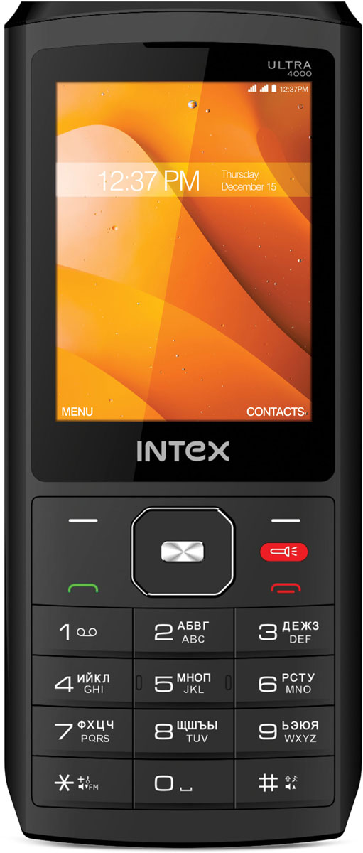 Мобильный телефон Intex Intex Ultra 4000, черный - купить по выгодной ...