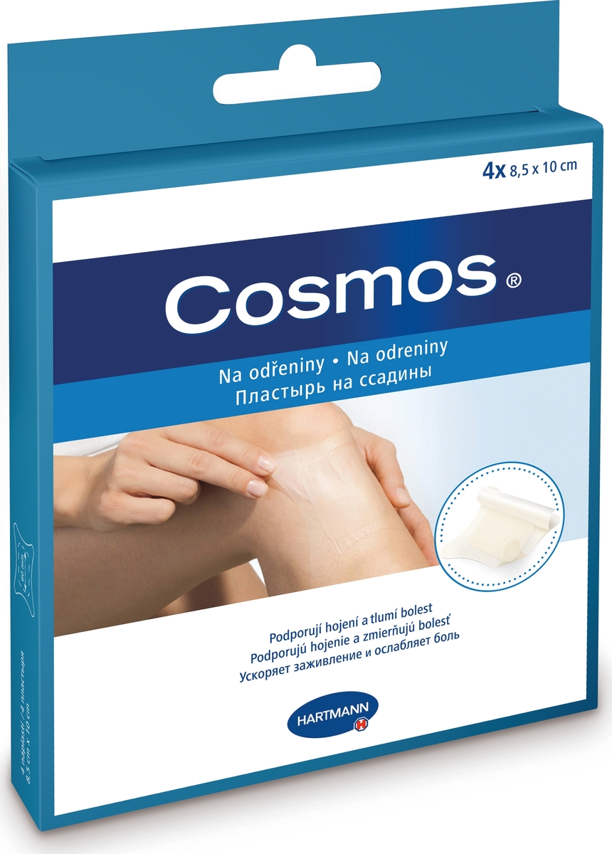 Paul Hartmann Лейкопластырь Cosmos Hydro-Active Пластырь на ссадины, 4 ...