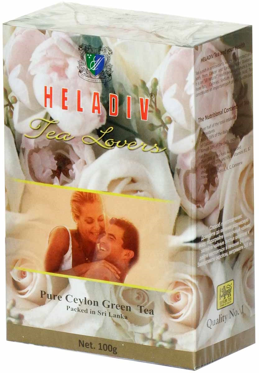 Чай листовой Heladiv Green Tea Lovers, 100 г - купить с доставкой по ...