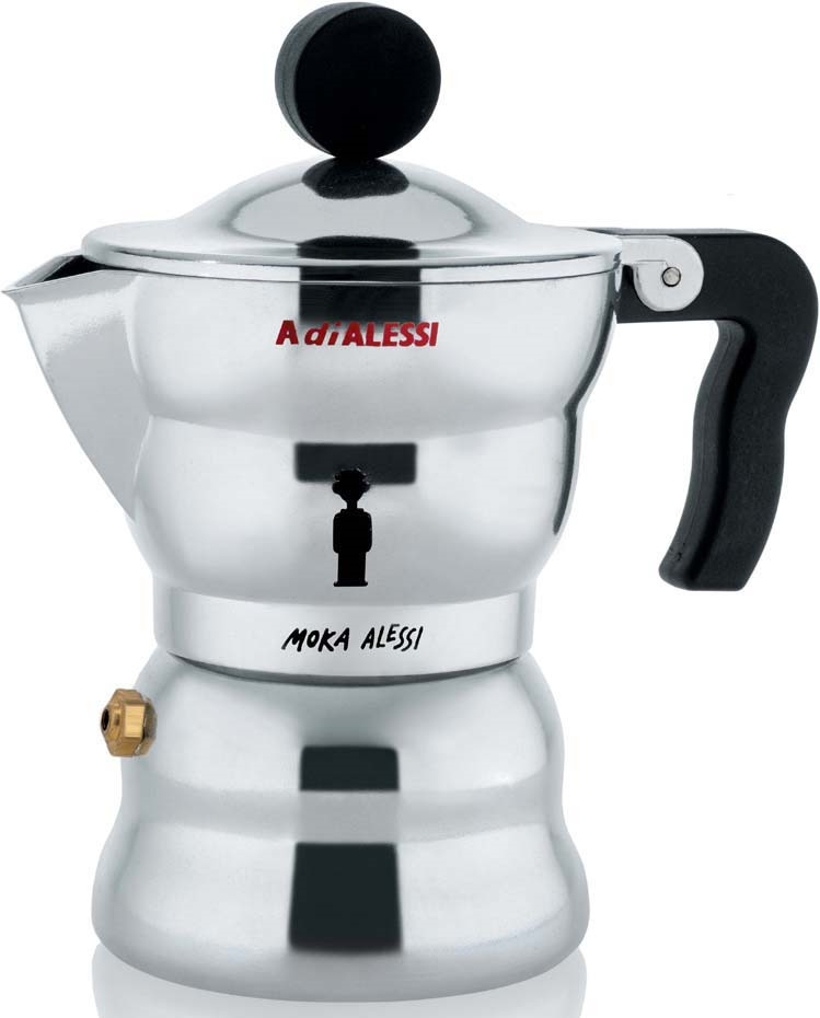 Гейзерная кофеварка Alessi "Moka (Alessi)" (70 мл) — купить в интернет ...