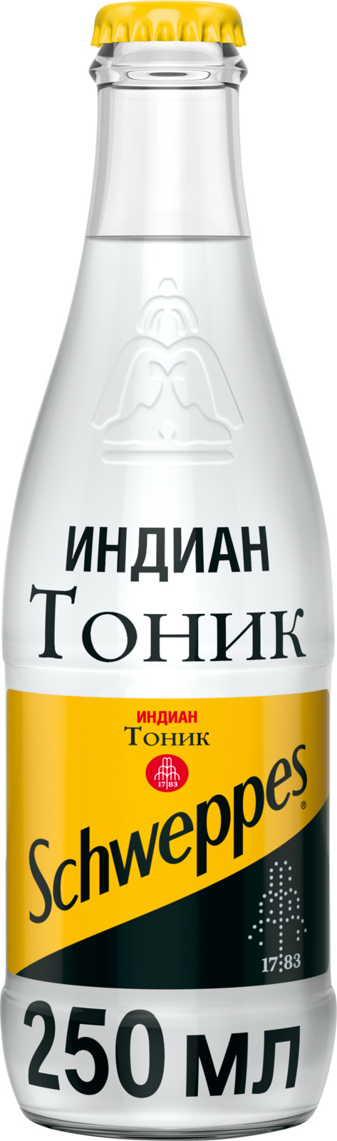 Schweppes Индиан Тоник напиток сильногазированный, 0,25 л - купить с ...