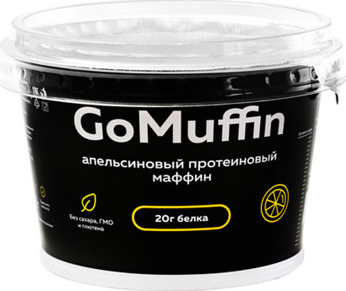 Маффин протеиновый Vasco GoMaffin, апельсин, 54 г — купить в интернет ...
