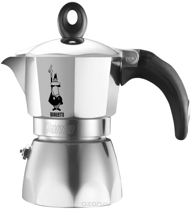 Характеристики Гейзерная кофеварка Bialetti, на 3 чашек (120 мл ...