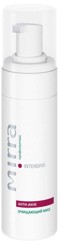 Очищающий мусс АНТИ-АКНЕ Mirra Intensive Профилактическое средство, 150 ...