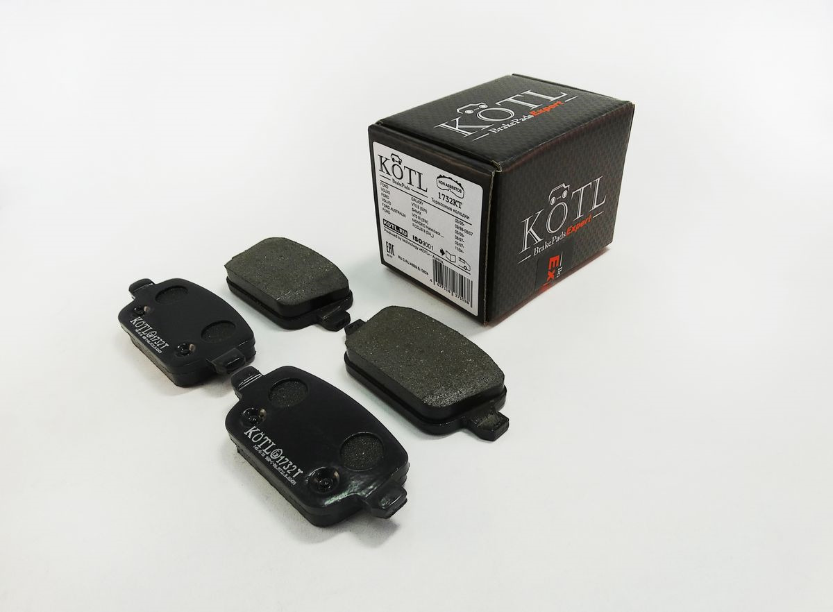 Колодки тормозные Kotl 30794553;30742490;30671576;ME6G9J2M008GA ...