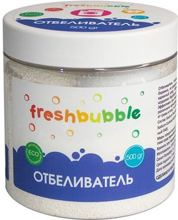 Леврана Отбеливатель для белья Freshbubble, 500 г — купить в интернет-магазине OZON с быстрой ...