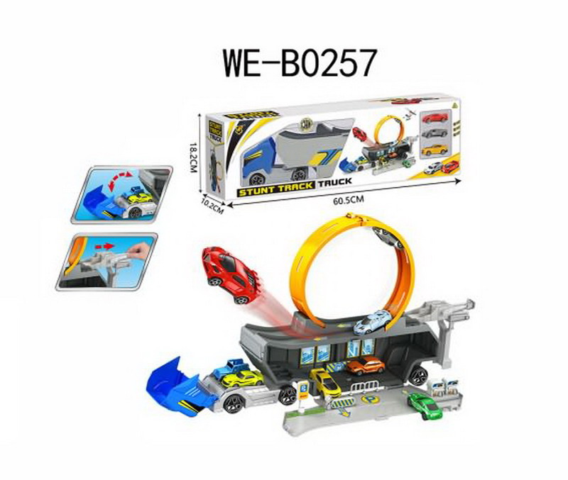 Машинка Junfa 3 в 1 Трюк, P874-A, мультиколор, 60,5 х 18,2 х 10,2 см — купить в интернет ...