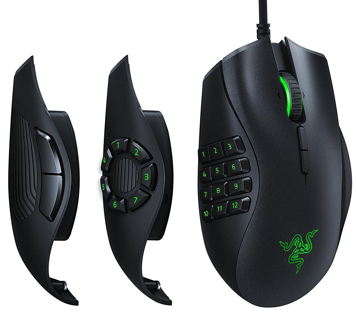 Характеристики Игровая мышь проводная Razer Naga Trinity, черный ...