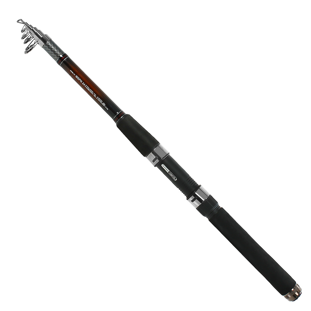 Удилище Спиннинг телескопический Daiwa "Mini Spin", 2,4 м, 10-40 г, от ...