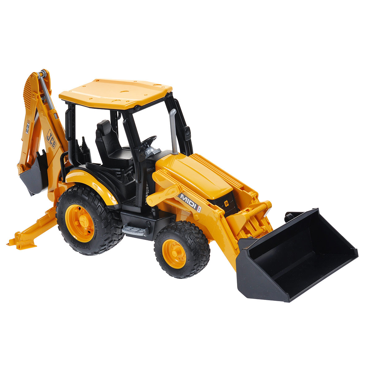 Bruder Экскаватор–погрузчик колесный JCB MIDI CX — купить в интернет ...