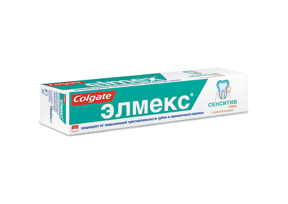 Colgate Зубная паста "Элмекс", для чувствительных зубов, 75 мл - купить ...
