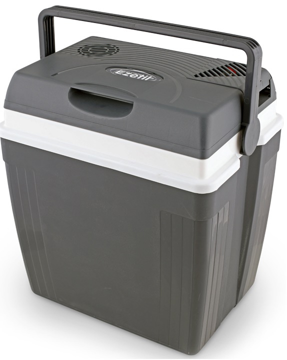 Автохолодильник Ezetil "Electric Cooler E 27 N 12V LCD", цвет: серый ...