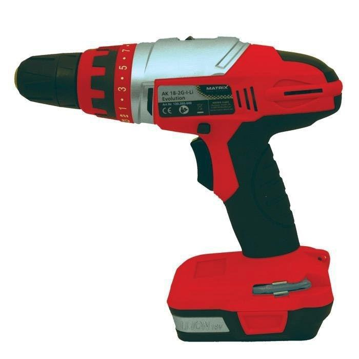 Дрель Matrix Matrix AK 18-2G-I-Li 4250116895397, От сети 220В - купить ...