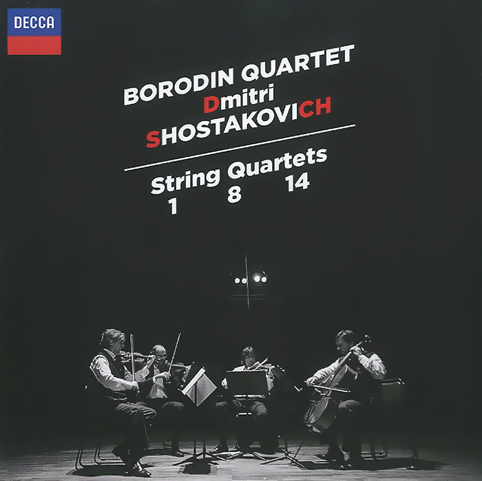 Borodin Quartet. Dmitri Shostakovich. String Quartets No. 1, 8, 14 — купить в интернет-магазине ...