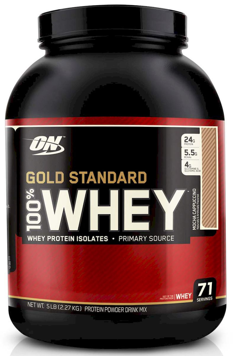 Протеин Optimum Nutrition "100% Вей Голд. Мокка Капу", 2268 г — купить ...