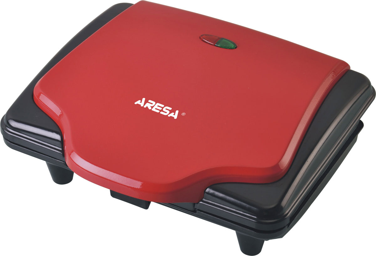 Вафельница ARESA Aresa AR-2801, черный, красный — купить в интернет ...