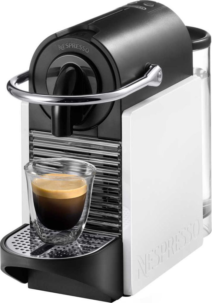 Капсульная кофемашина DeLonghi EN 126 Nespresso Pixie Clips, белый ...