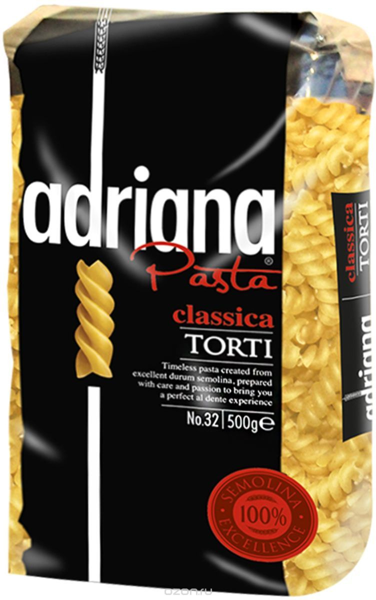 Adriana Pasta Classica Torti завитушки, 500 г — купить в интернет ...