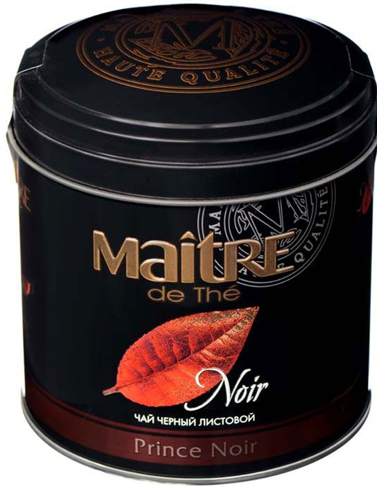 Maitre Prince Noir черный листовой чай, 150 г — купить в интернет ...